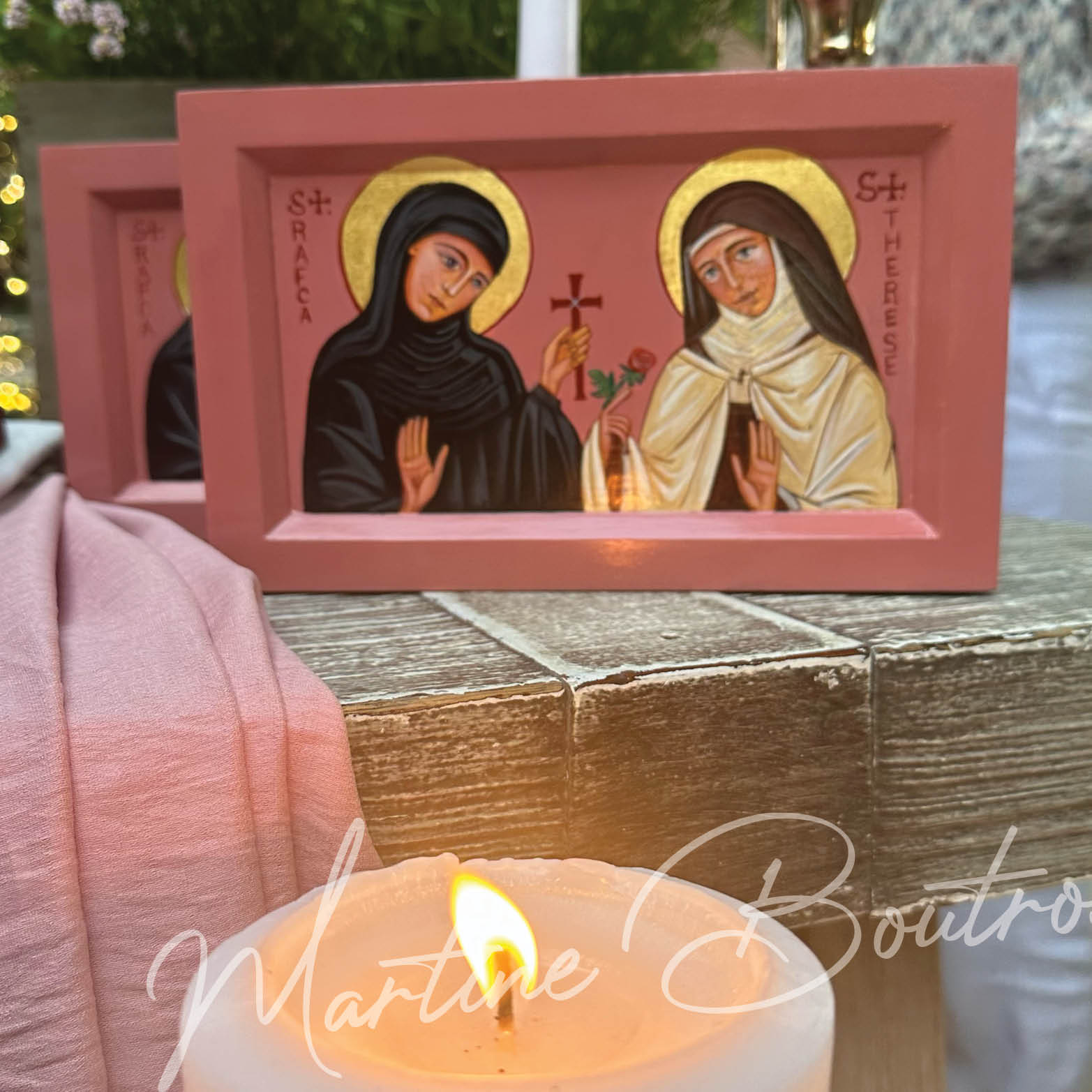 Saint Therese De Lisieux & Rafka | Martine Icons