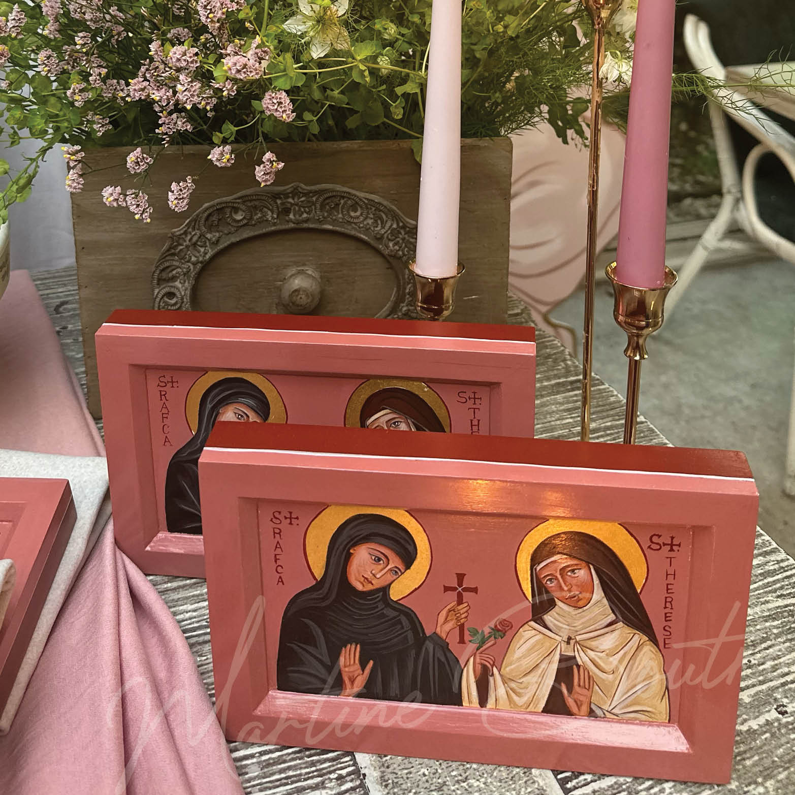 Saint Therese De Lisieux & Rafka | Martine Icons