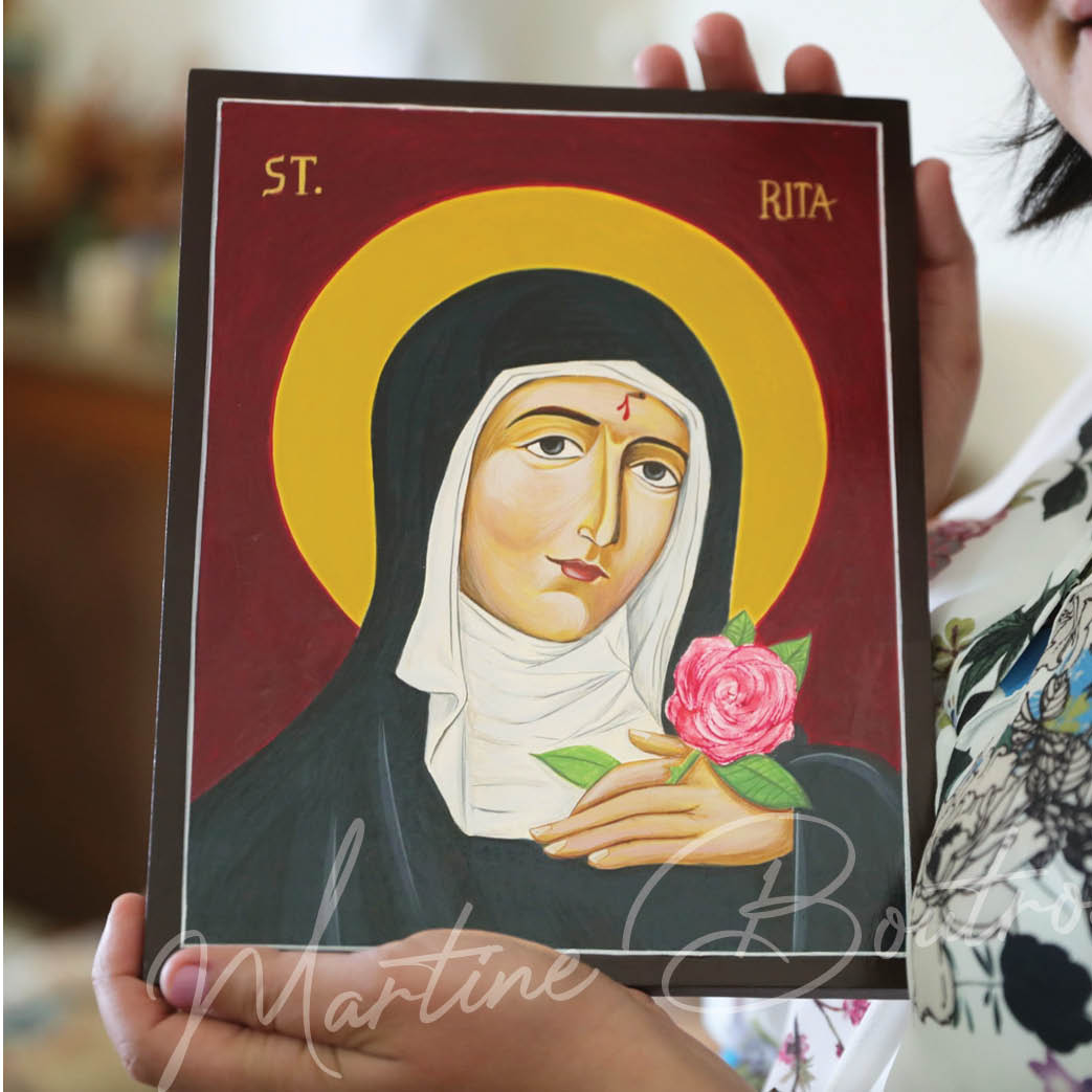 Saint Rita Icon | Martine Icons